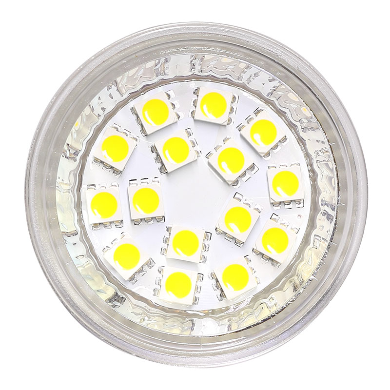MR16 Led - 15 pcs 5050 leds AC/DC 12V 24V | MR16 Led Bulb Manufacturers ...