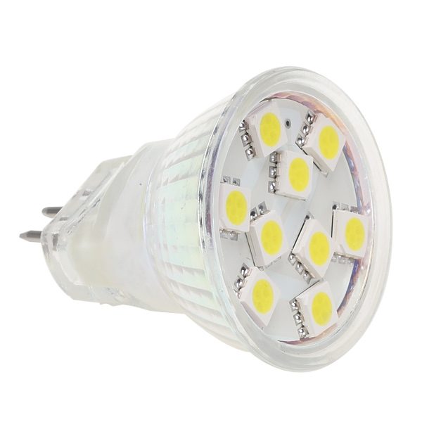 MR11 Led – 9 pcs 5050 leds AC/DC 12V 24V – G4 Led